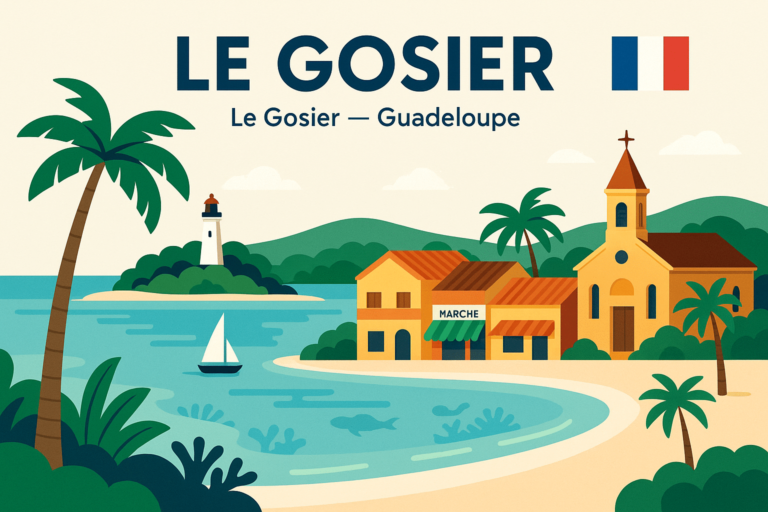 Hôtels au Gosier en Guadeloupe & Guide de tourisme