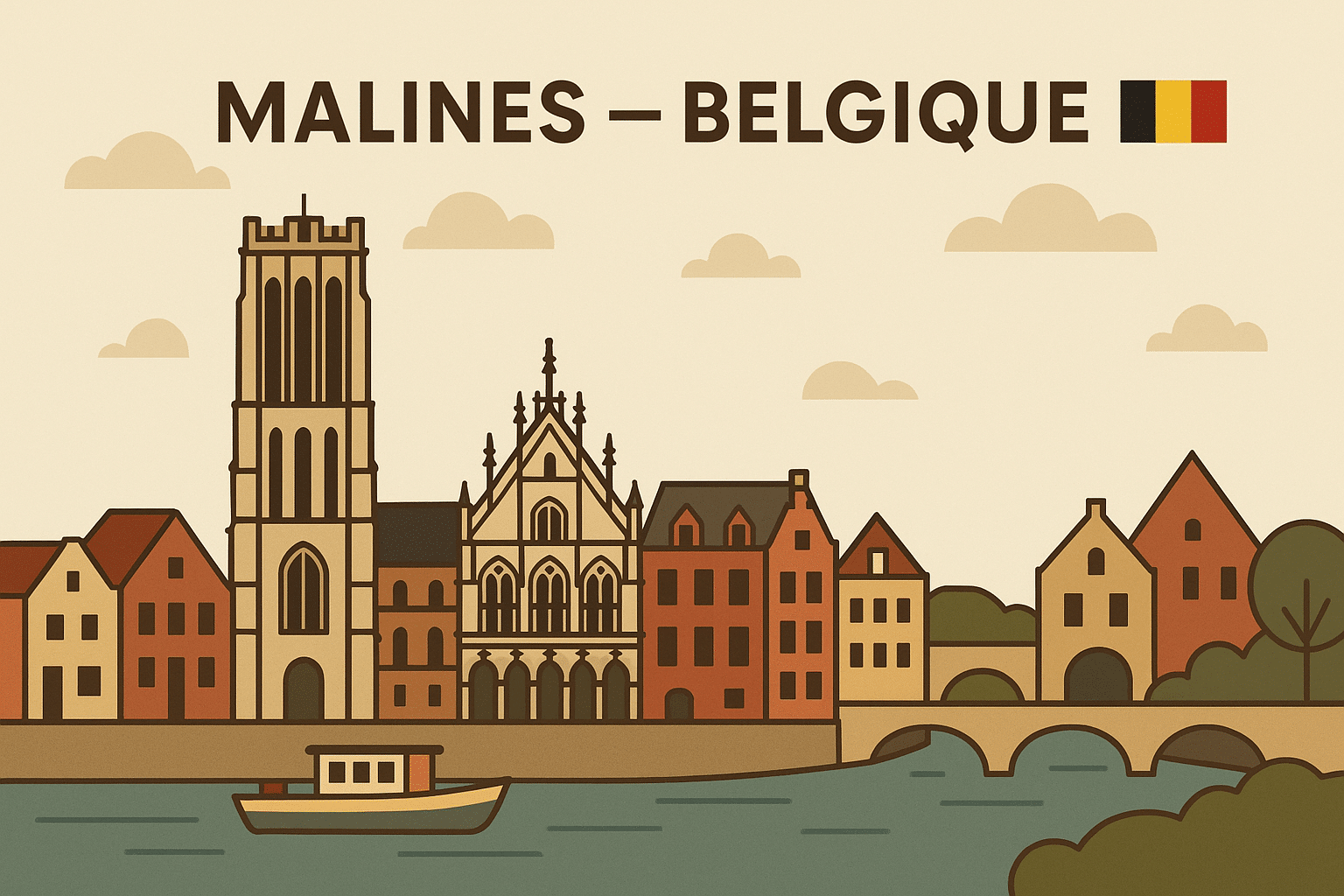 Hôtels de Malines (Mechelen) en Belgique & Guide de tourisme