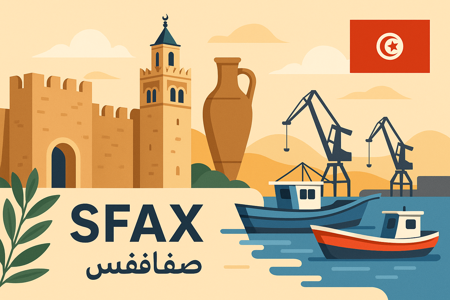 Explorez Sfax: Patrimoine, Mer & Séjour Confort!