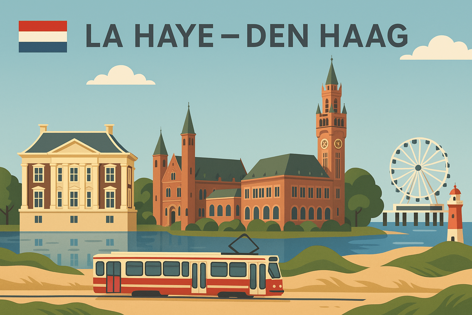 La Haye, Pays-Bas : hôtels entre mer et palais royaux