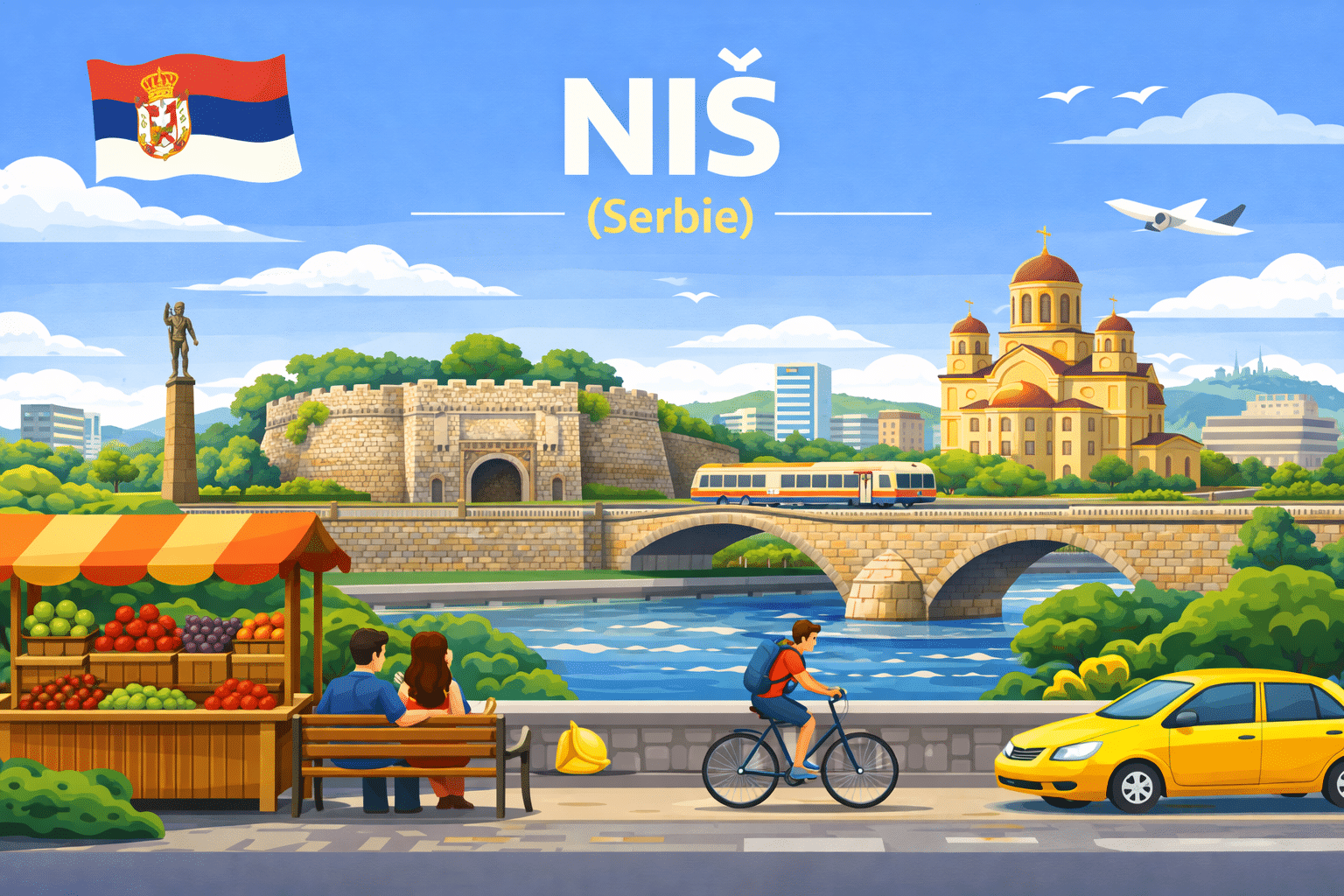 Hôtels de Niš en Serbie & Guide de tourisme